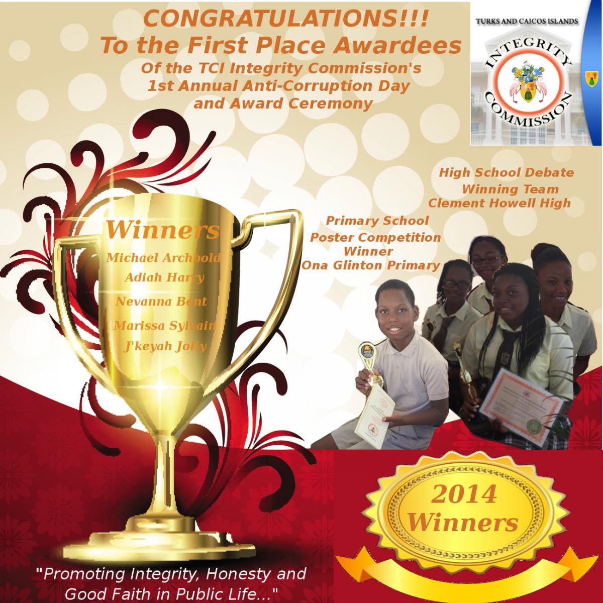 Annual Integrity School Competitions – Integrity Commission Turks and ...